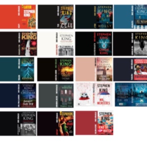 Printable Stephen King Mini Book Covers - Miniature Stephen King Books ...