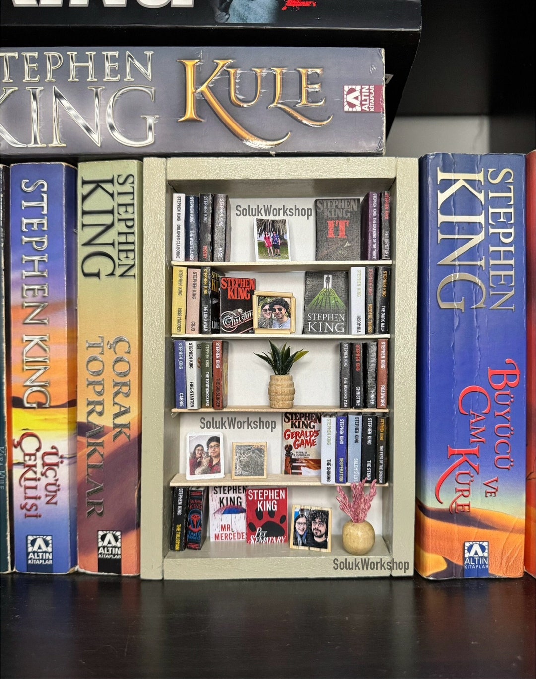 Buy Printable Stephen King Mini Book Covers Miniature Stephen King ...