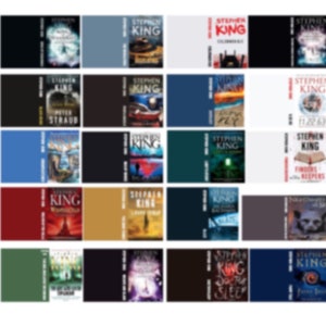 Printable Stephen King Miniature Book Covers - 77 Miniature Stephen ...
