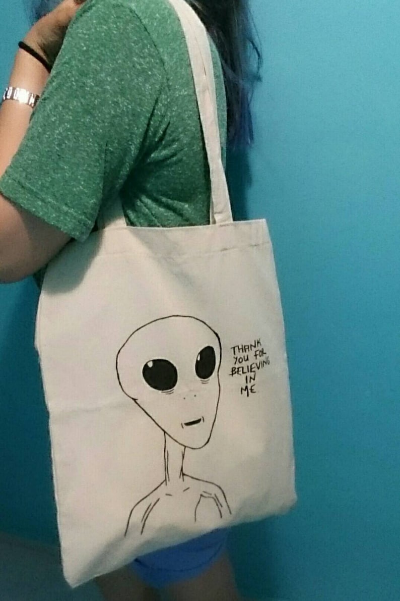 Grateful Alien Totebag - Etsy