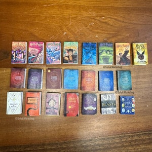 Printable Miniature Book Covers - Unique Tiny Books for Your Tiny Shelf ...