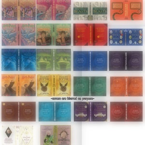 Printable Miniature Book Covers - Unique Tiny Books for Your Tiny Shelf ...