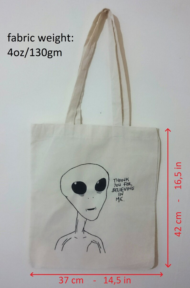 Grateful Alien Totebag - Etsy