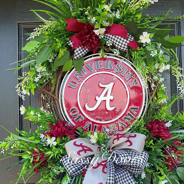 Alabama Wreath - Etsy