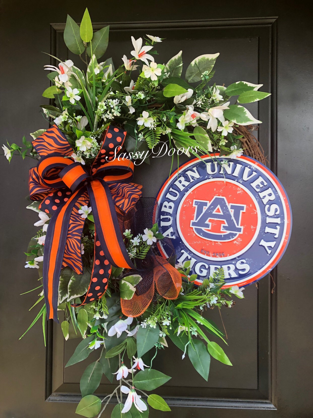 Auburn University, Auburn Tigers, UA Wreath, College Wreath, Auburn ...