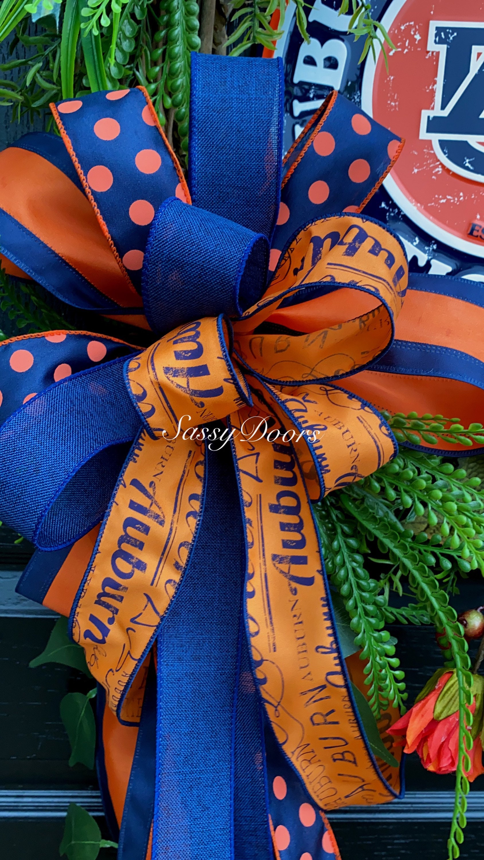 Auburn University, Auburn Tigers, UA Wreath, College Wreath, Auburn ...