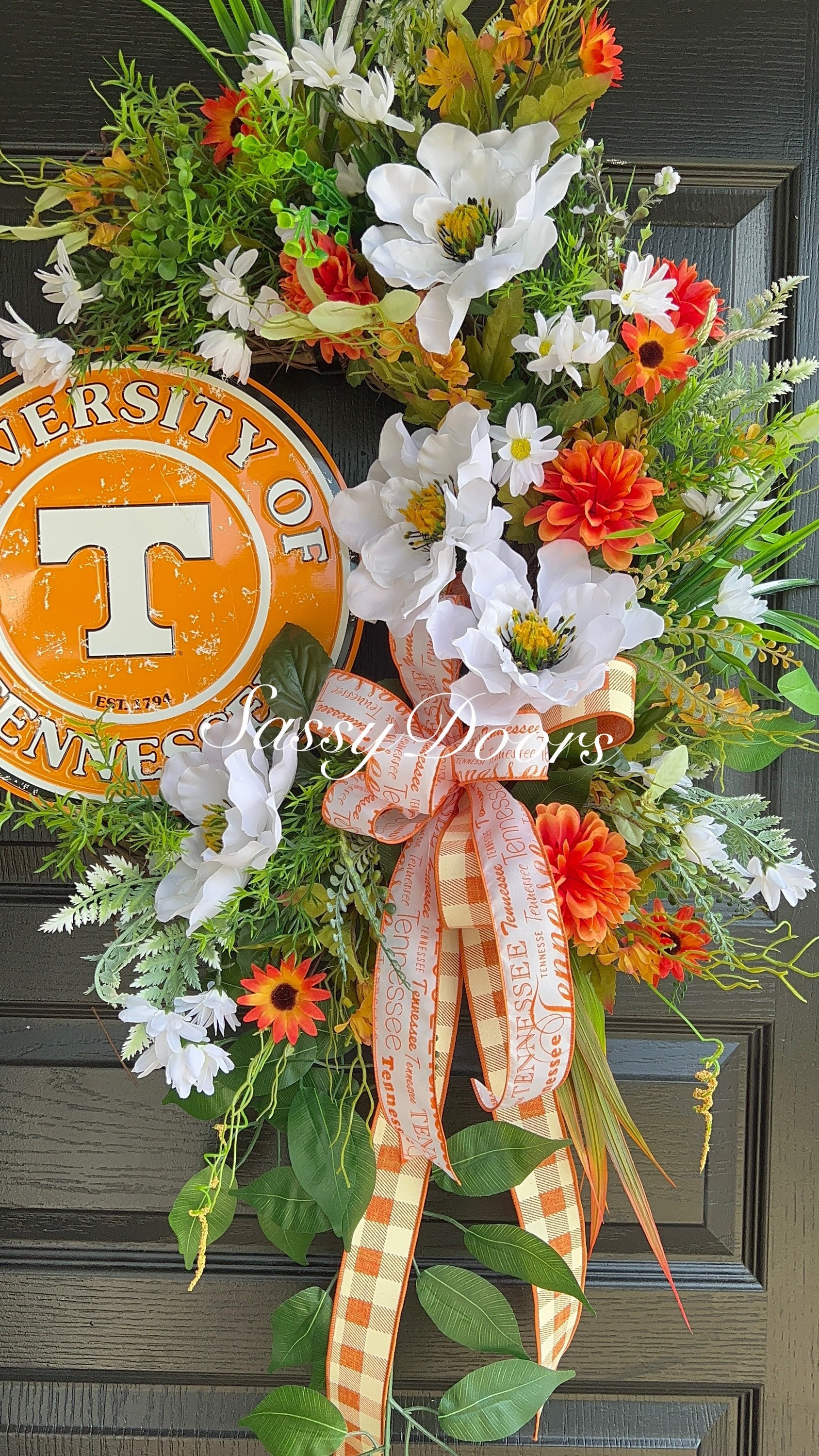 Tennessee University, Tennessee Wreath, Tennessee College Wreath ...