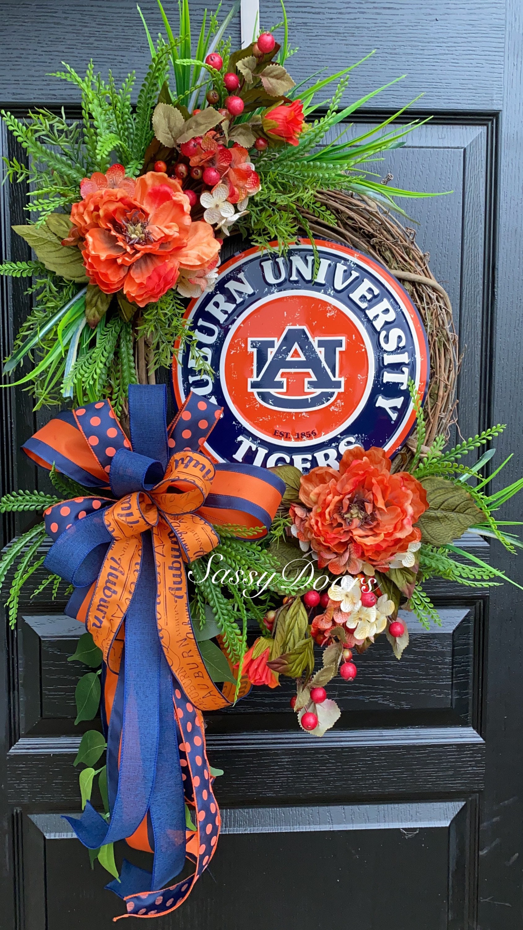 Auburn University, Auburn Tigers, UA Wreath, College Wreath, Auburn ...