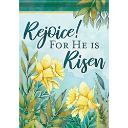 He Is Risen Flag, Religious Easter Garden Flag, Easter Flag, Easter ...