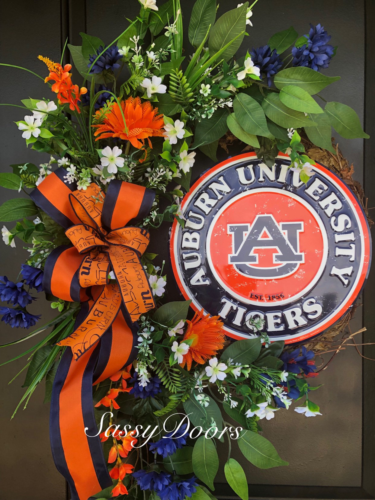 Auburn University, Auburn Tigers, UA Wreath, College Wreath, Auburn ...