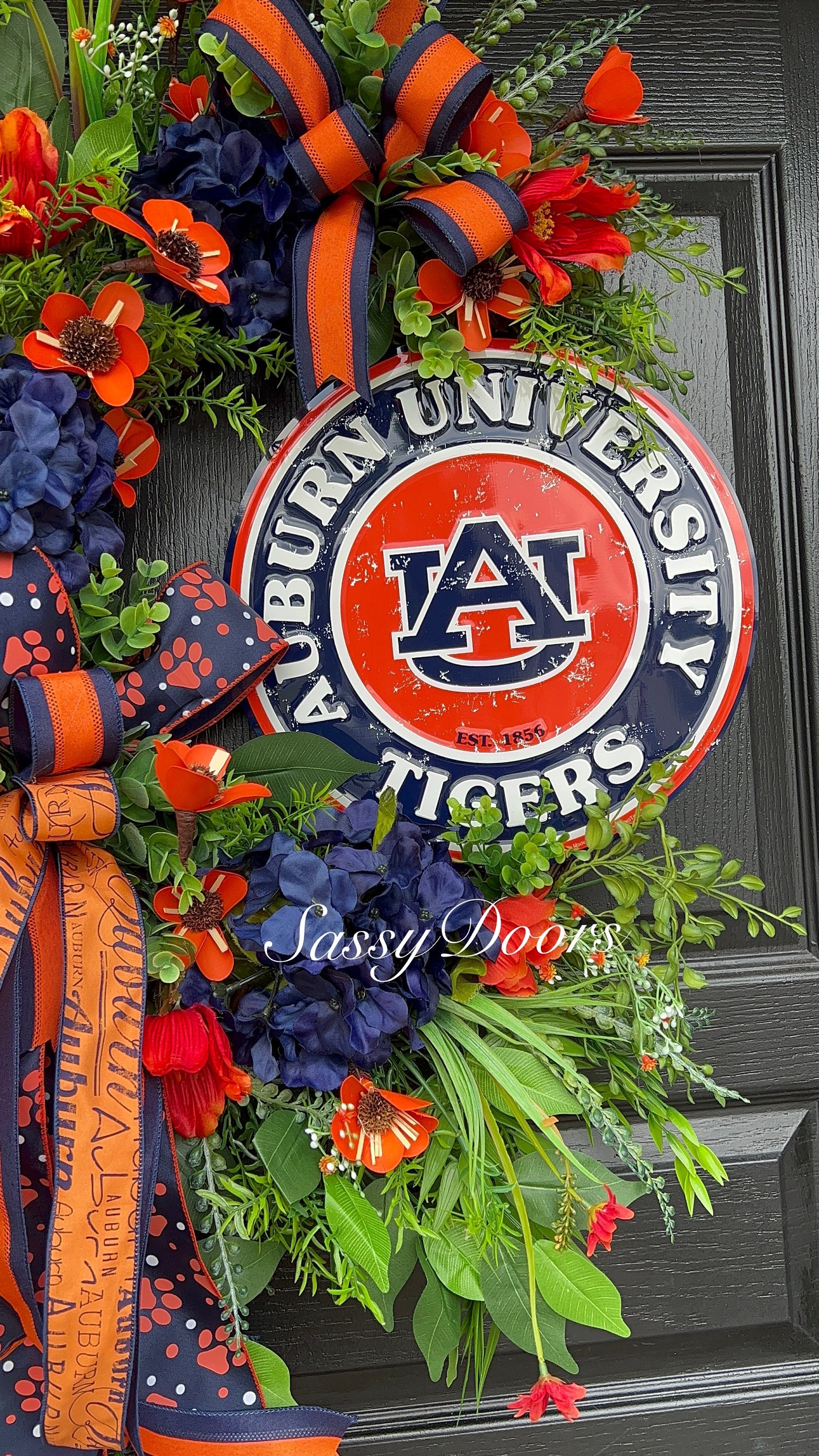 Auburn University, Auburn Tigers, UA Wreath, College Wreath, Auburn ...