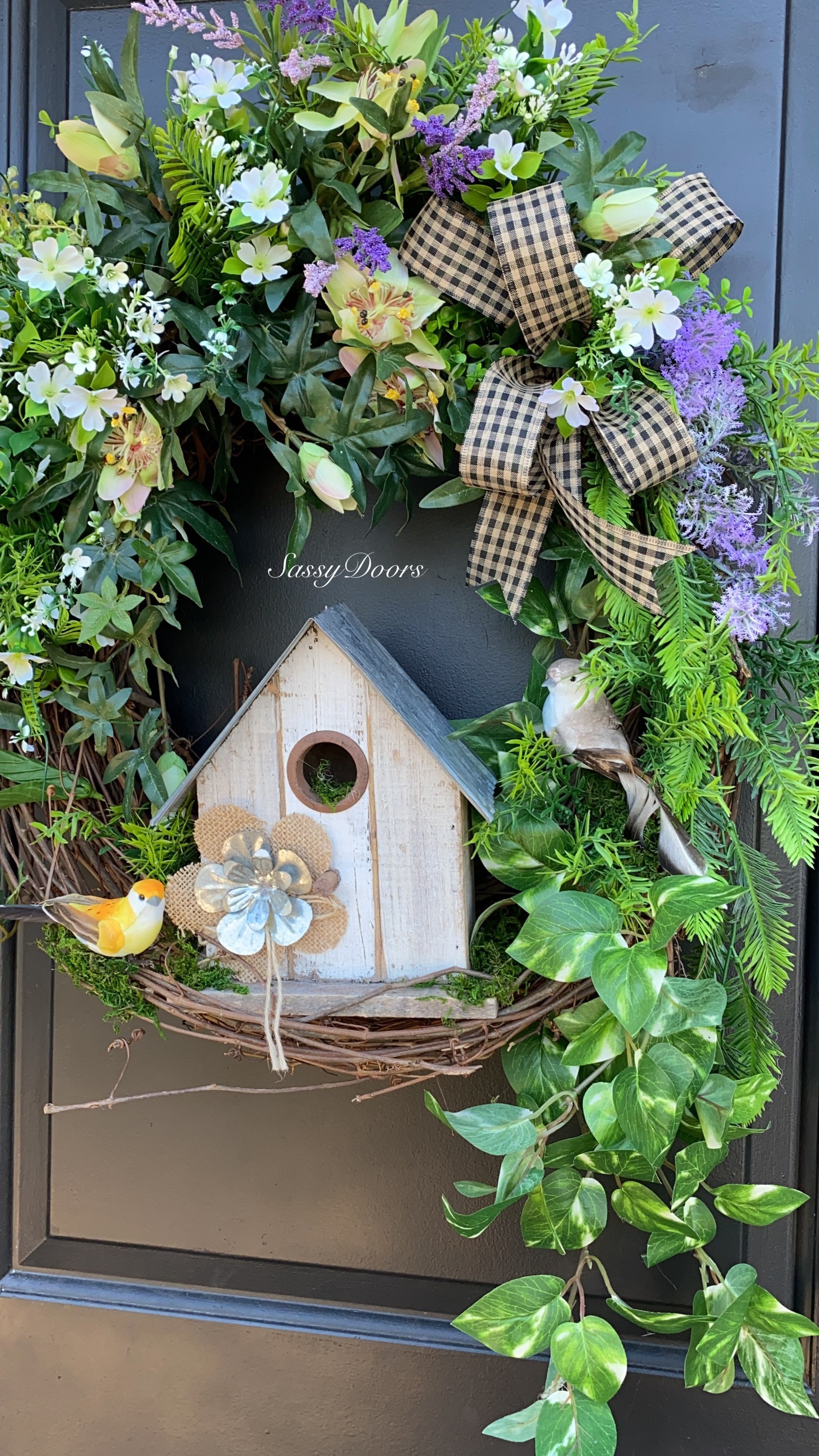 Everyday Wreath, Farmhouse Wreath,Everyday Wreath For Front Door ...