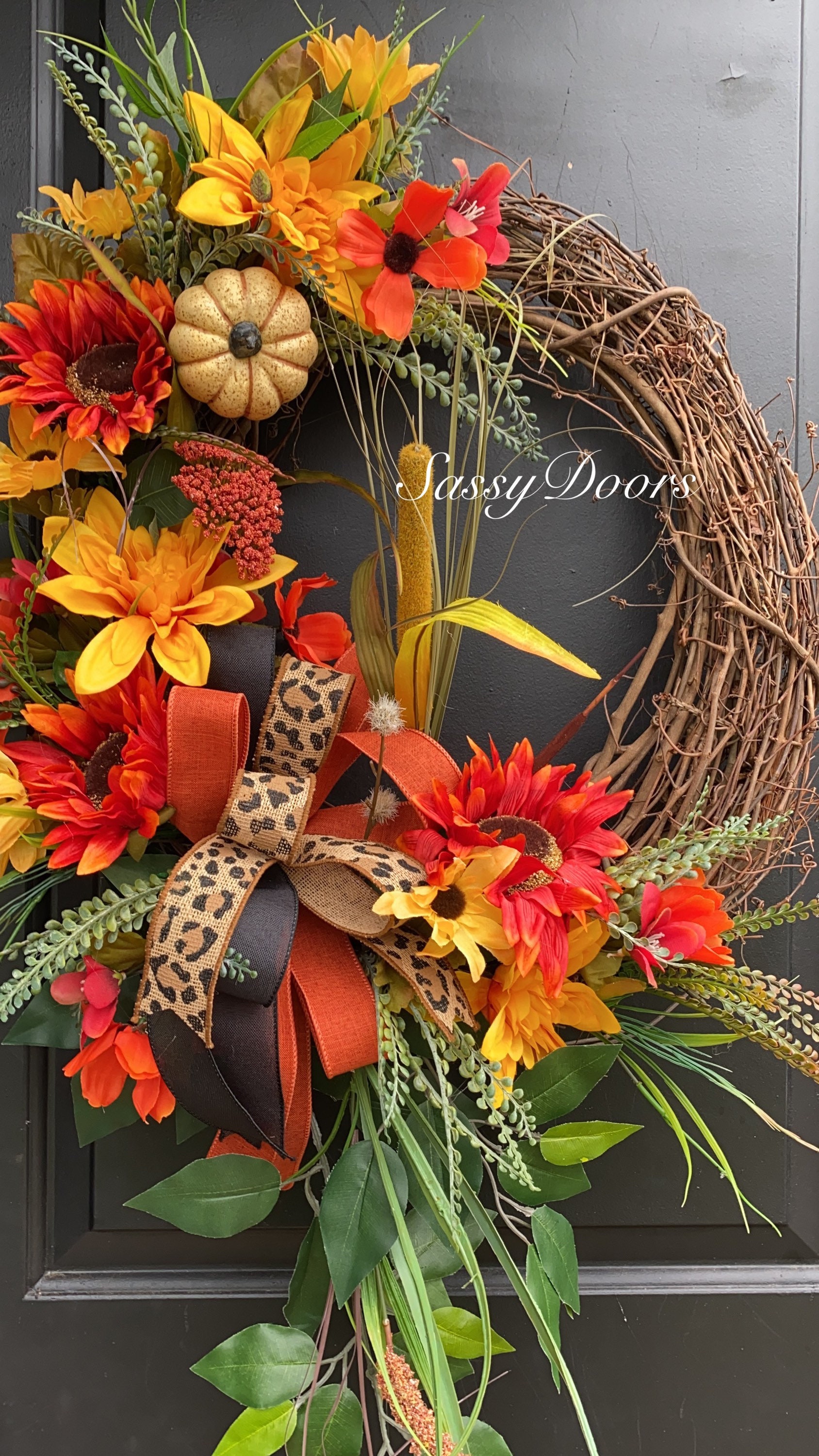 Fall Wreath- Autumn Wreath, Front Door Wreath, Fall Pumpkin Wreath ... Fall Wreath- Autumn Wreath, Front Door Wreath, Fall Pumpkin Wreath ...