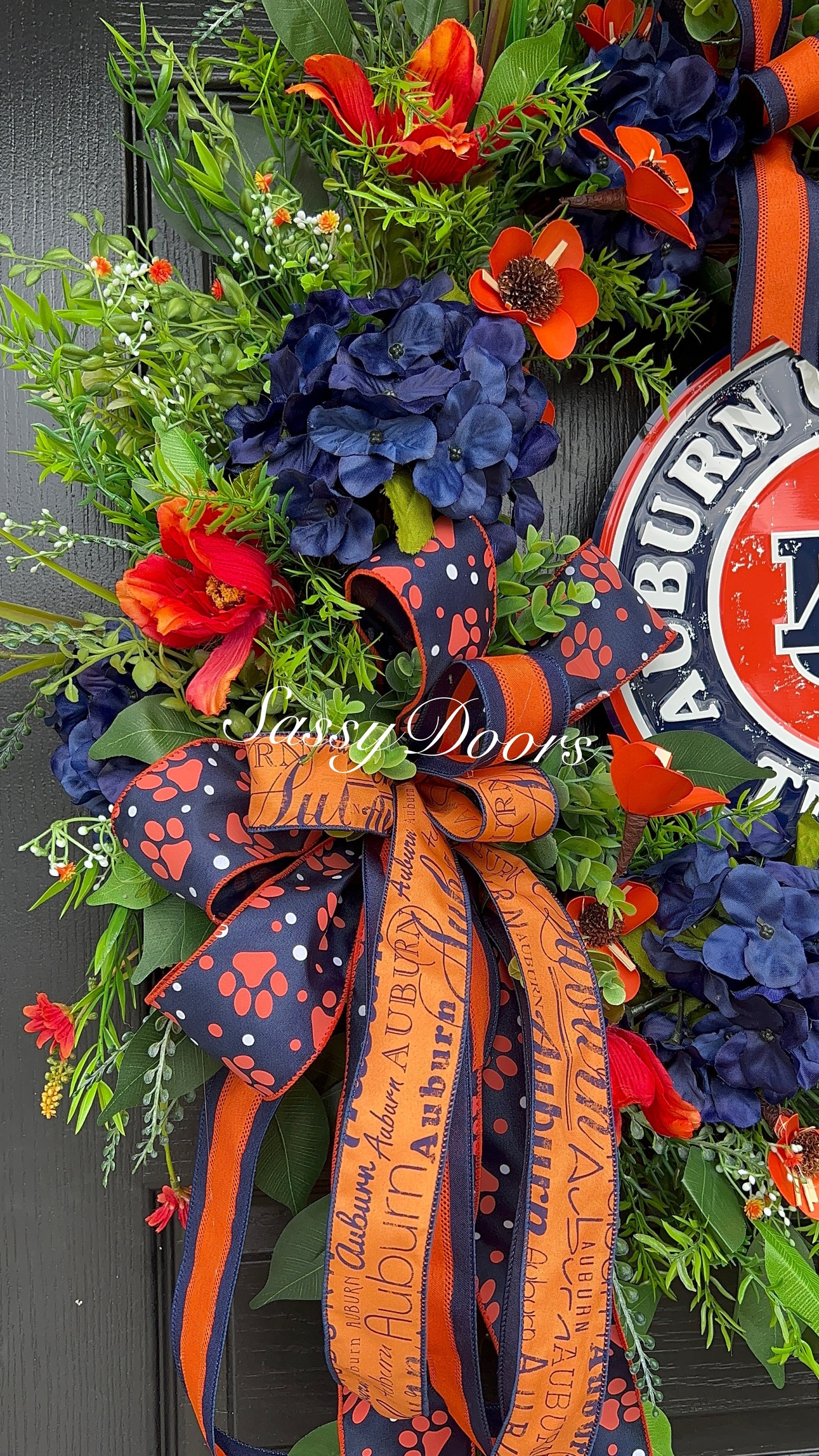 Auburn University, Auburn Tigers, UA Wreath, College Wreath, Auburn ...