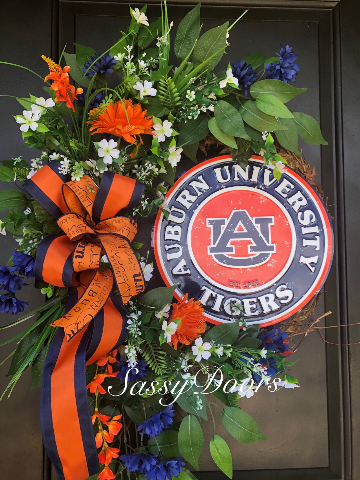 Auburn University, Auburn Tigers, UA Wreath, College Wreath, Auburn ...