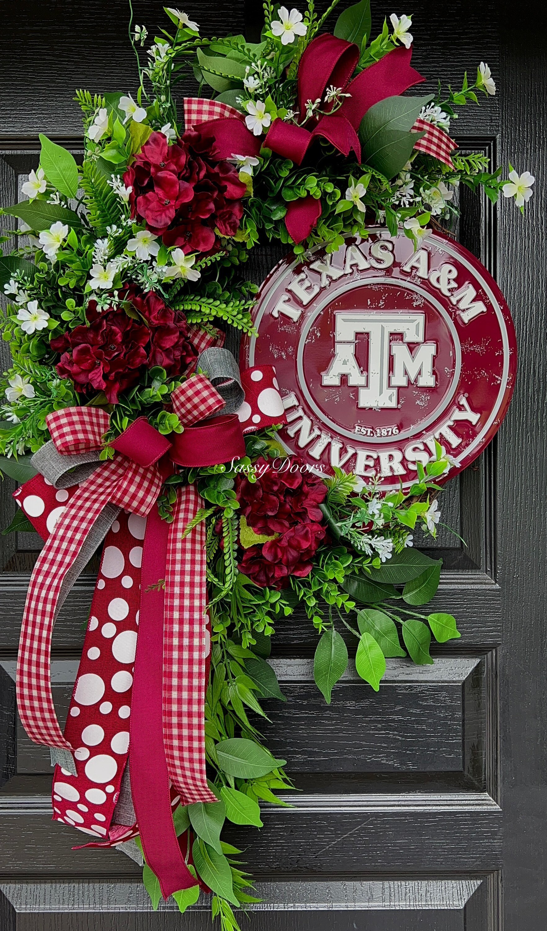 Sports Wreath, College Wreath, Texas Door Wreath, Texas State ...