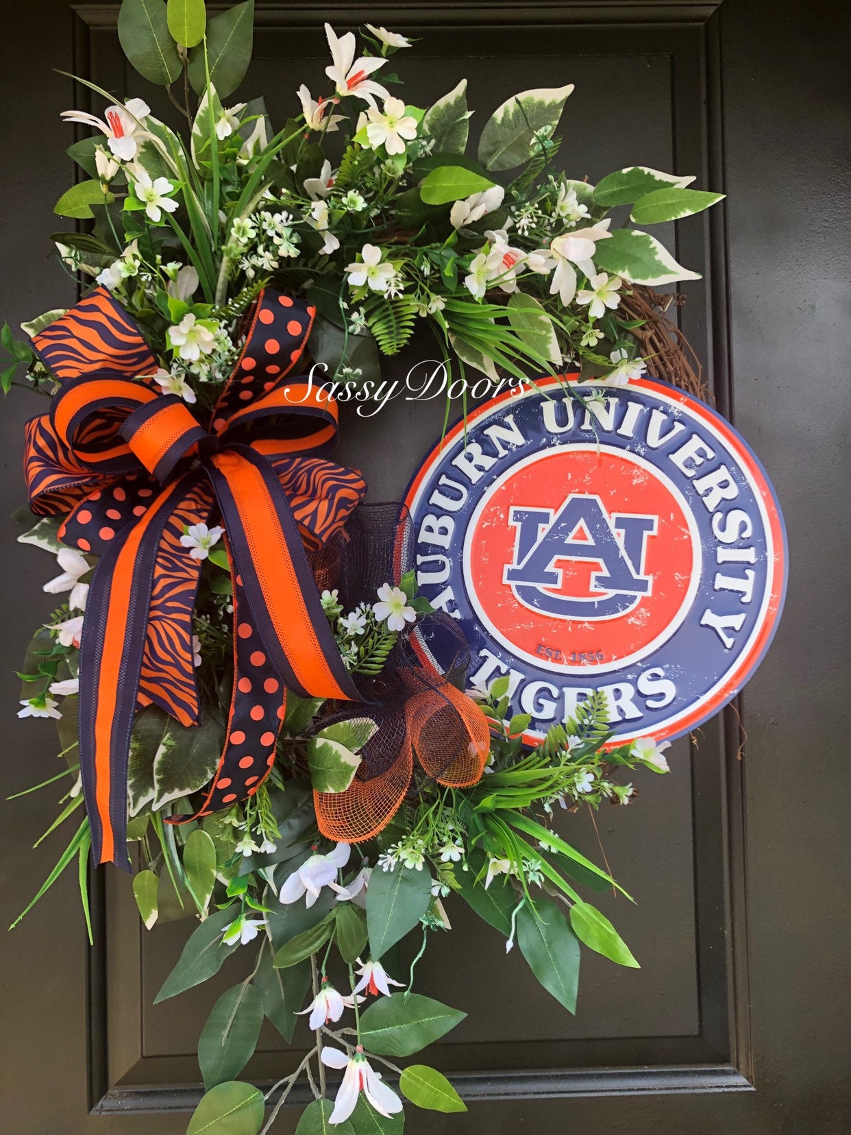 Auburn University, Auburn Tigers, UA Wreath, College Wreath, Auburn ...