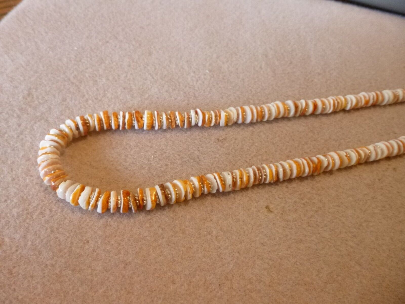 Natural Spiny Oyster Shell Heishi Disc Native American - Etsy