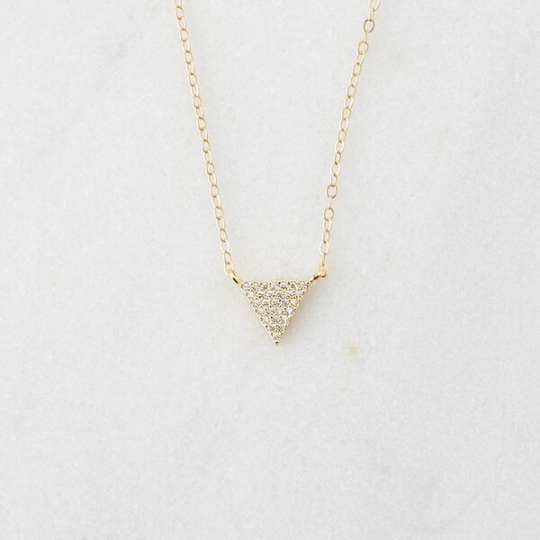 Triangles Necklace - Etsy