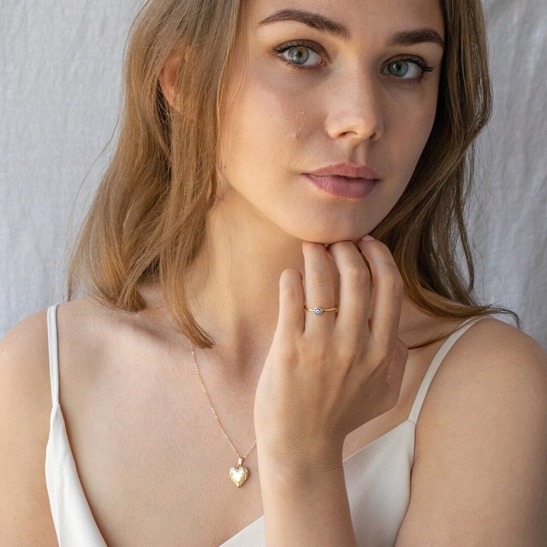 evil-eye-ring-evil-eye-jewelry-stacking-ring-sterling-etsy