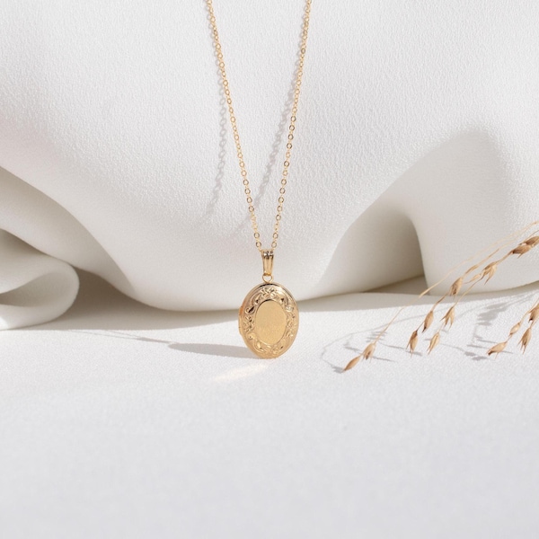 14k Gold Necklace - Etsy