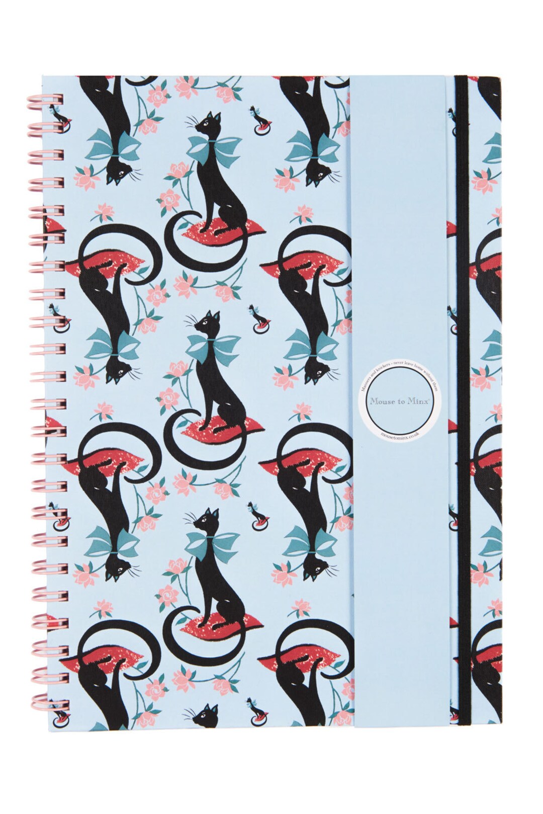 Notebook, A4 Wirebound, Gifts for Her, Hardback, Novelty Print, Vintage ...