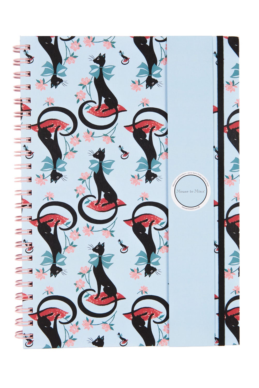 Notebook, A4 Wirebound, Gifts for Her, Hardback, Novelty Print, Vintage ...