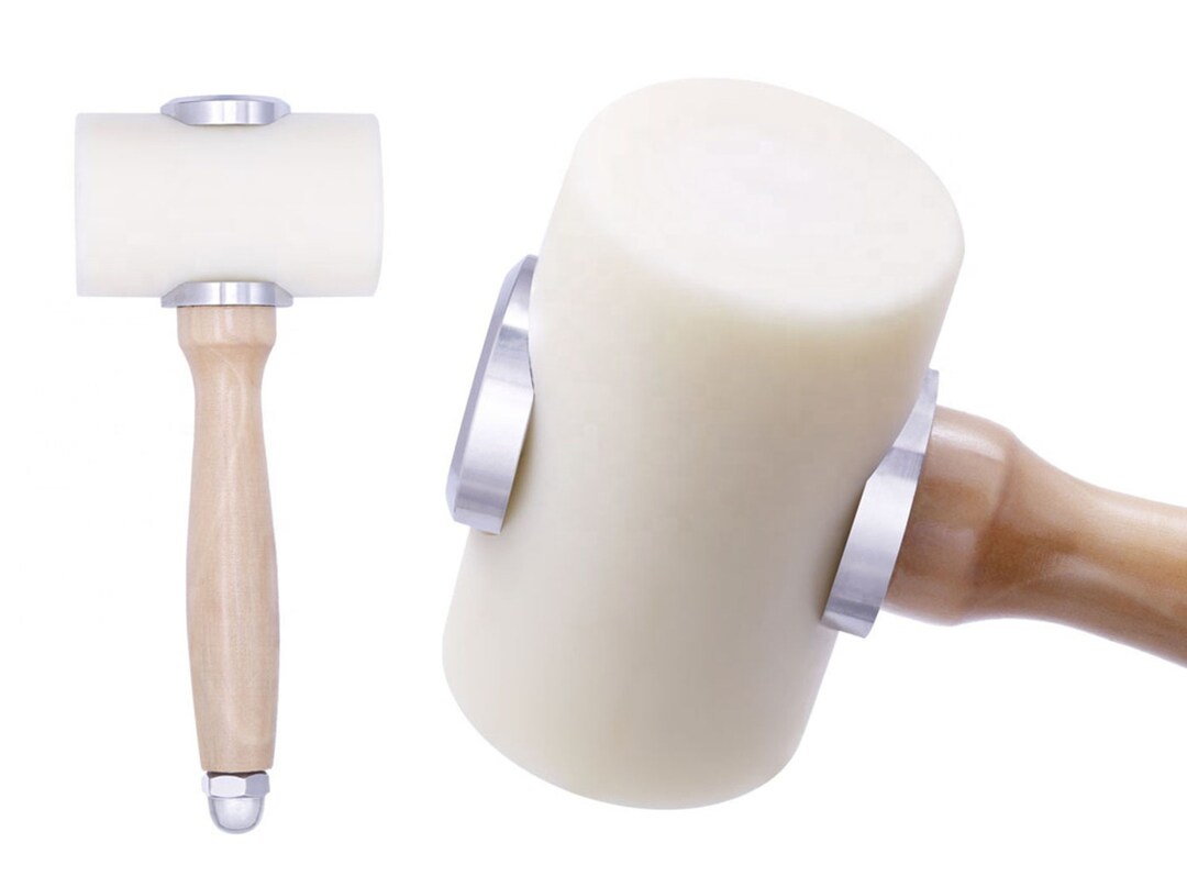 T Shape Leather-wood Carving Hammer Mallet With Natural Wooden Handle ...