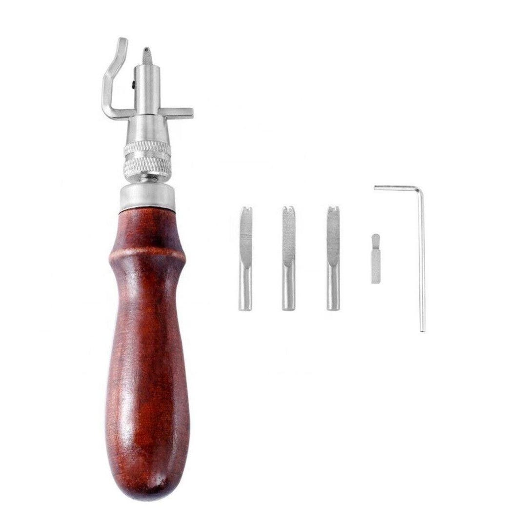 Multi-function 7piece Leather Hand Craft Tools Kit Adjustable Skiving ...