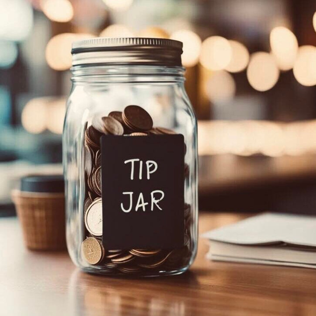 Digital Tip Jar Tip the Artist - Etsy