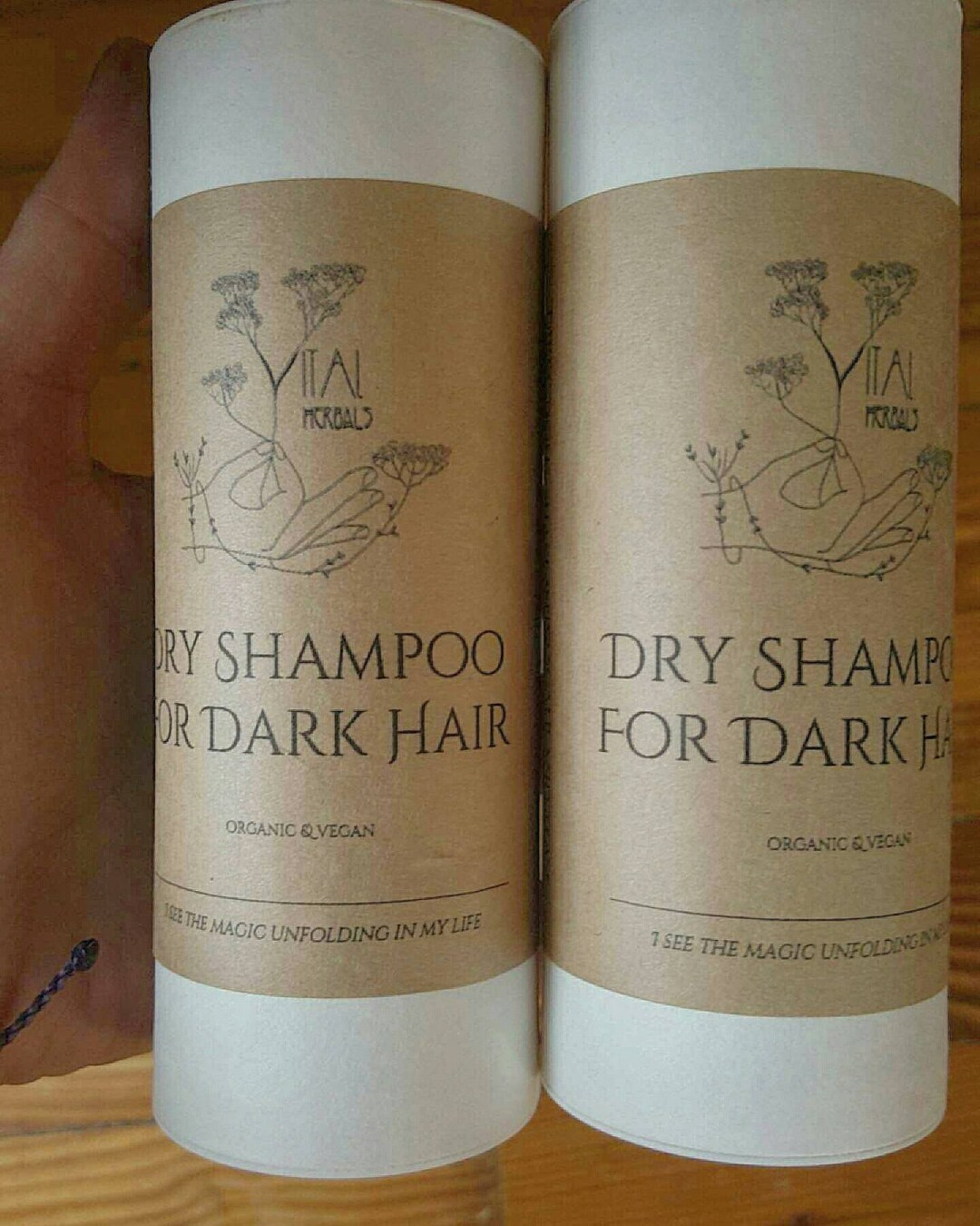 Dry Shampoo for Dark Hair, Sacred Hair Care, Organic Dry Shampoo ...