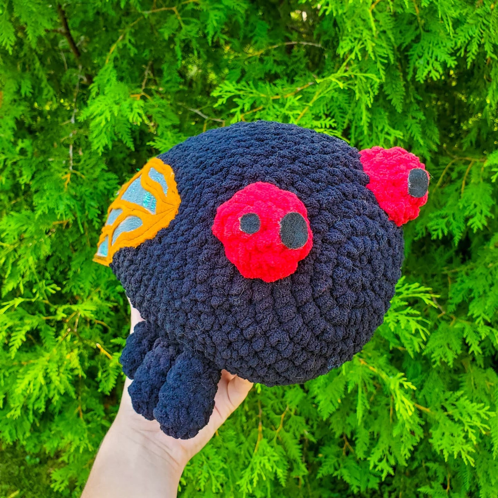 Simple Chonky Crochet Cicada Pattern, Beginner Friendly, Super Bulky ...