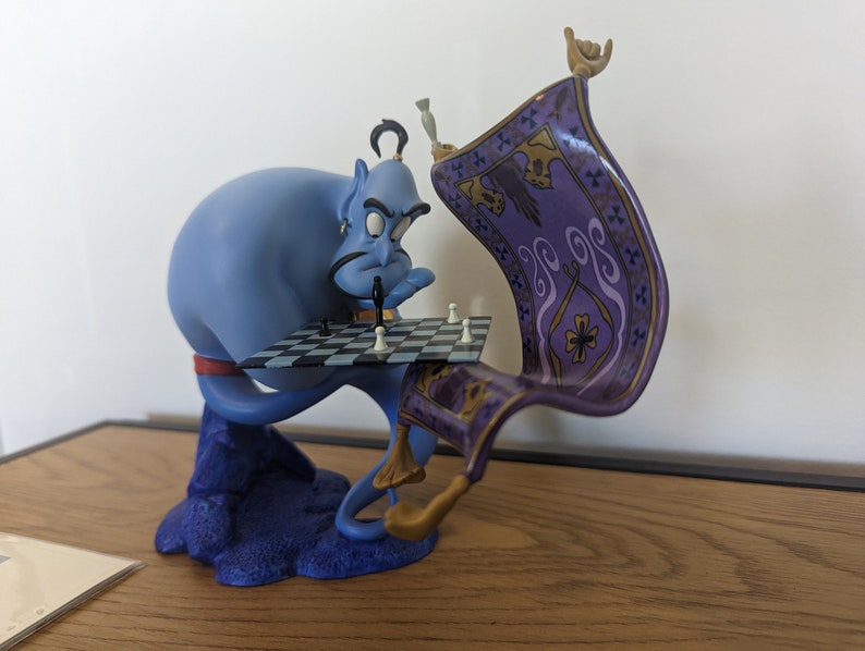 Genie and Carpet From Aladdin Ceramic Figurine From Disney - Etsy