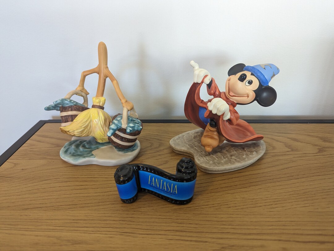 Disney Fantasia Ceramic Figurine Set - Etsy