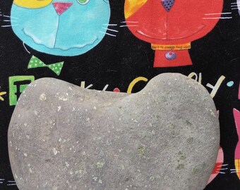 Cat Face Shaped Rock - Etsy