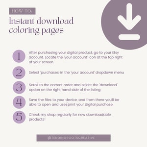 Downloadable Coloring Pagemouse Coloring Page, INSTANT DOWNLOAD DIGITAL ...