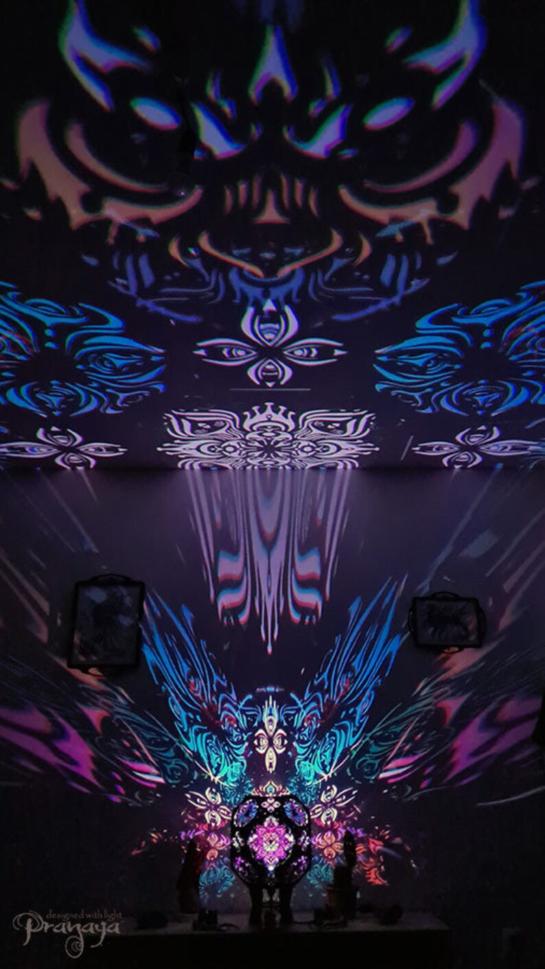 Sprites Decorative Geometric Wooden Lamp That Will Refresh - Etsy