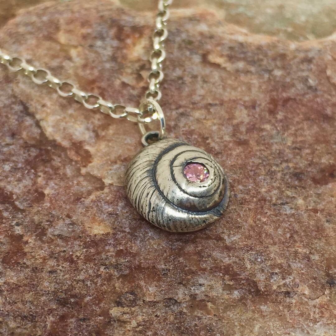 Shell Pendant, Snail Pendant, Shell Jewelry, Snail Jewelry, Snail Shell ...
