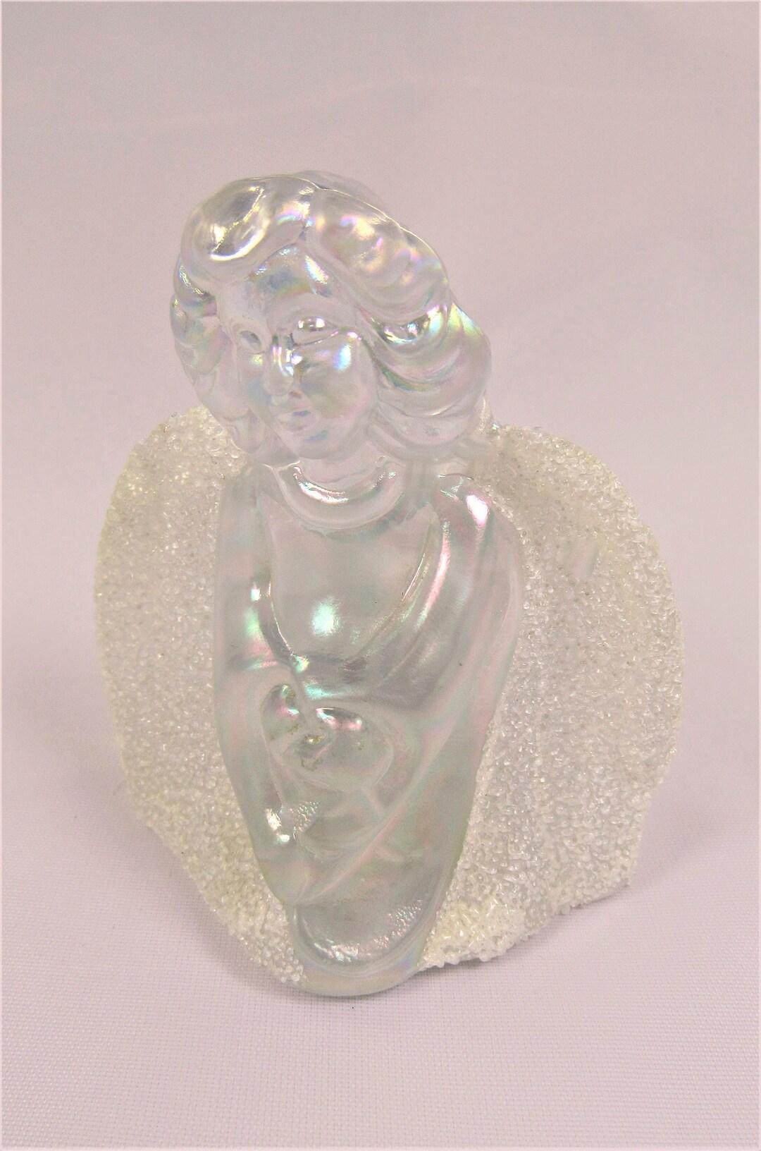 Beautiful FENTON GUARDIAN ANGEL 3 1/2 Tall Iridized - Etsy