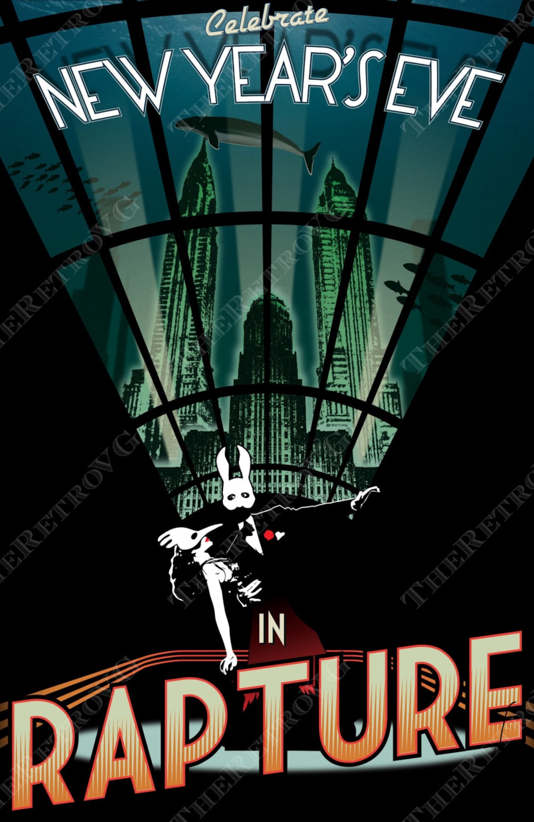 Bioshock New Years in Rapture - Etsy