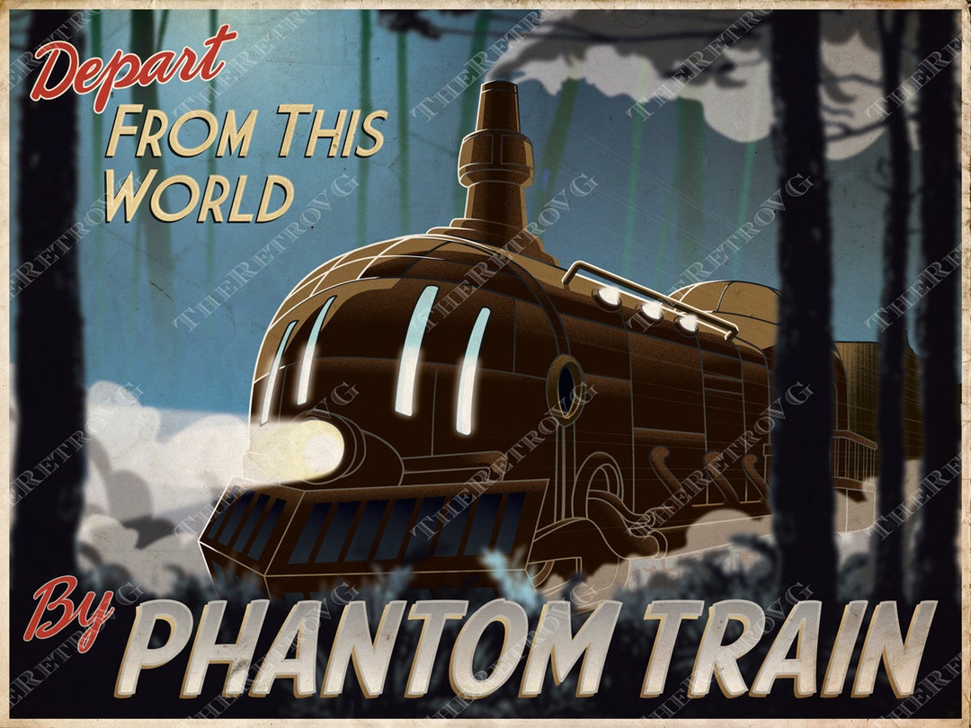 Final Fantasy VI - Come Ride the Phantom Train - Etsy