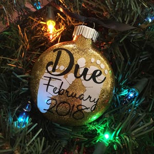 Due Christmas Ornament, Chose Your Date - Etsy