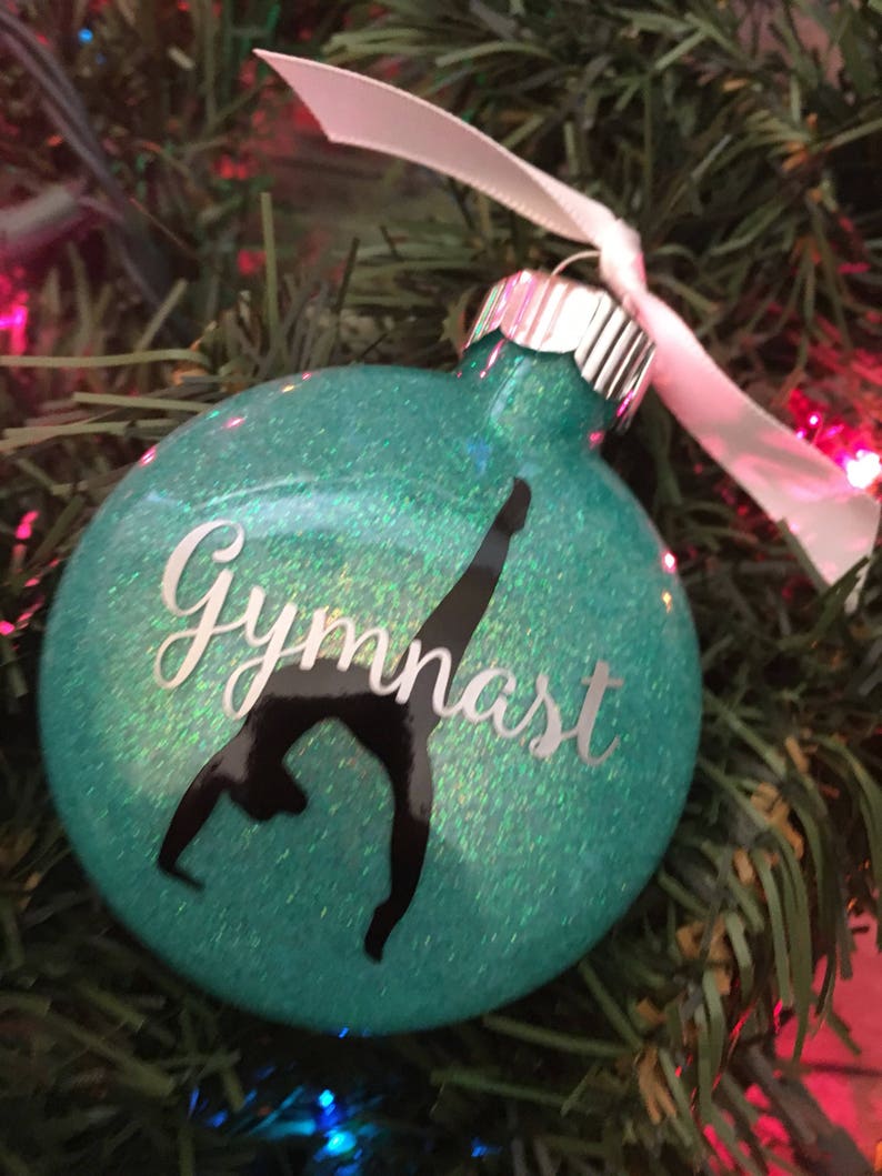 Gymnast Gymnastics Christmas Ornament - Etsy