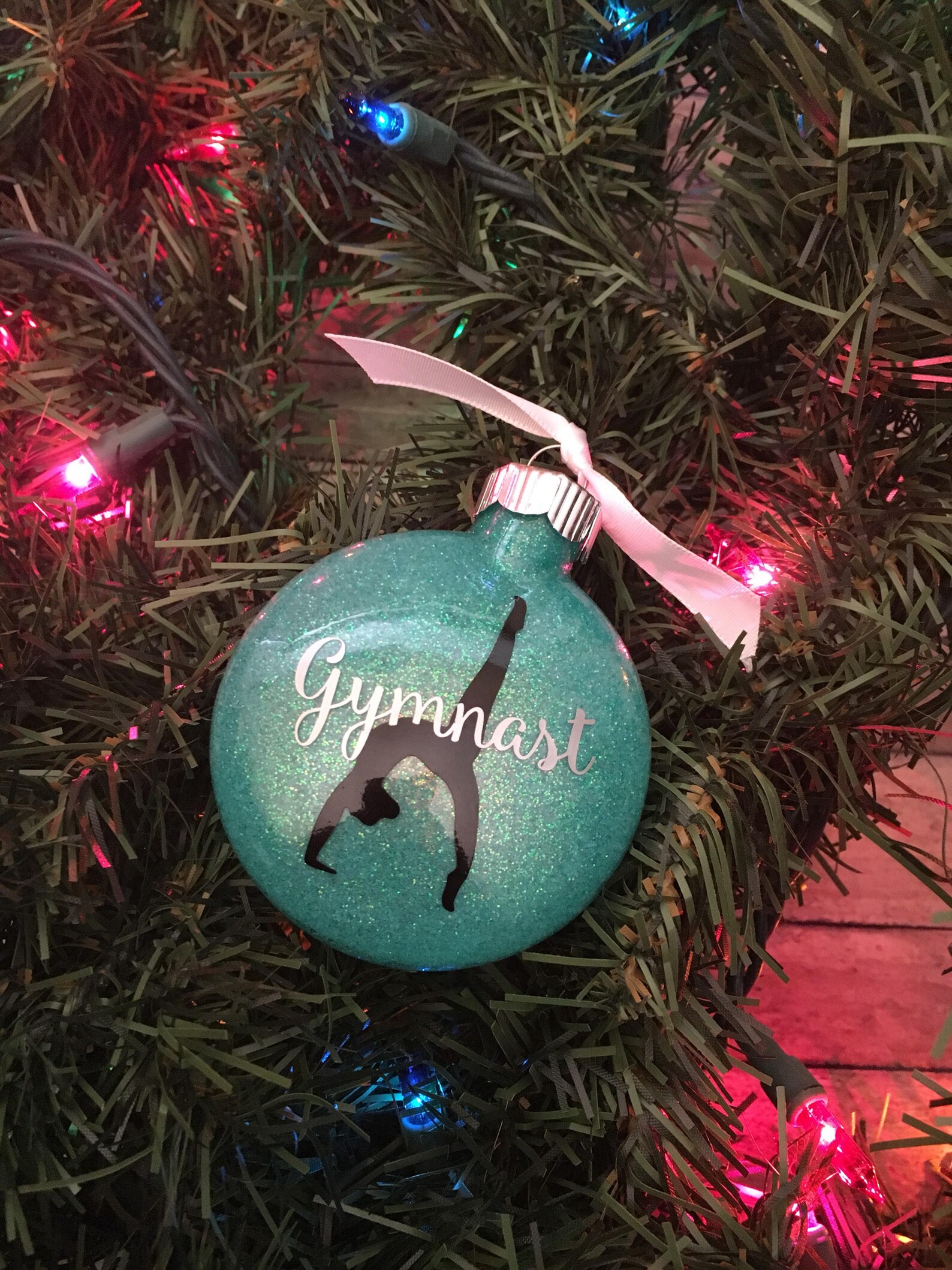 Gymnast Gymnastics Christmas Ornament - Etsy