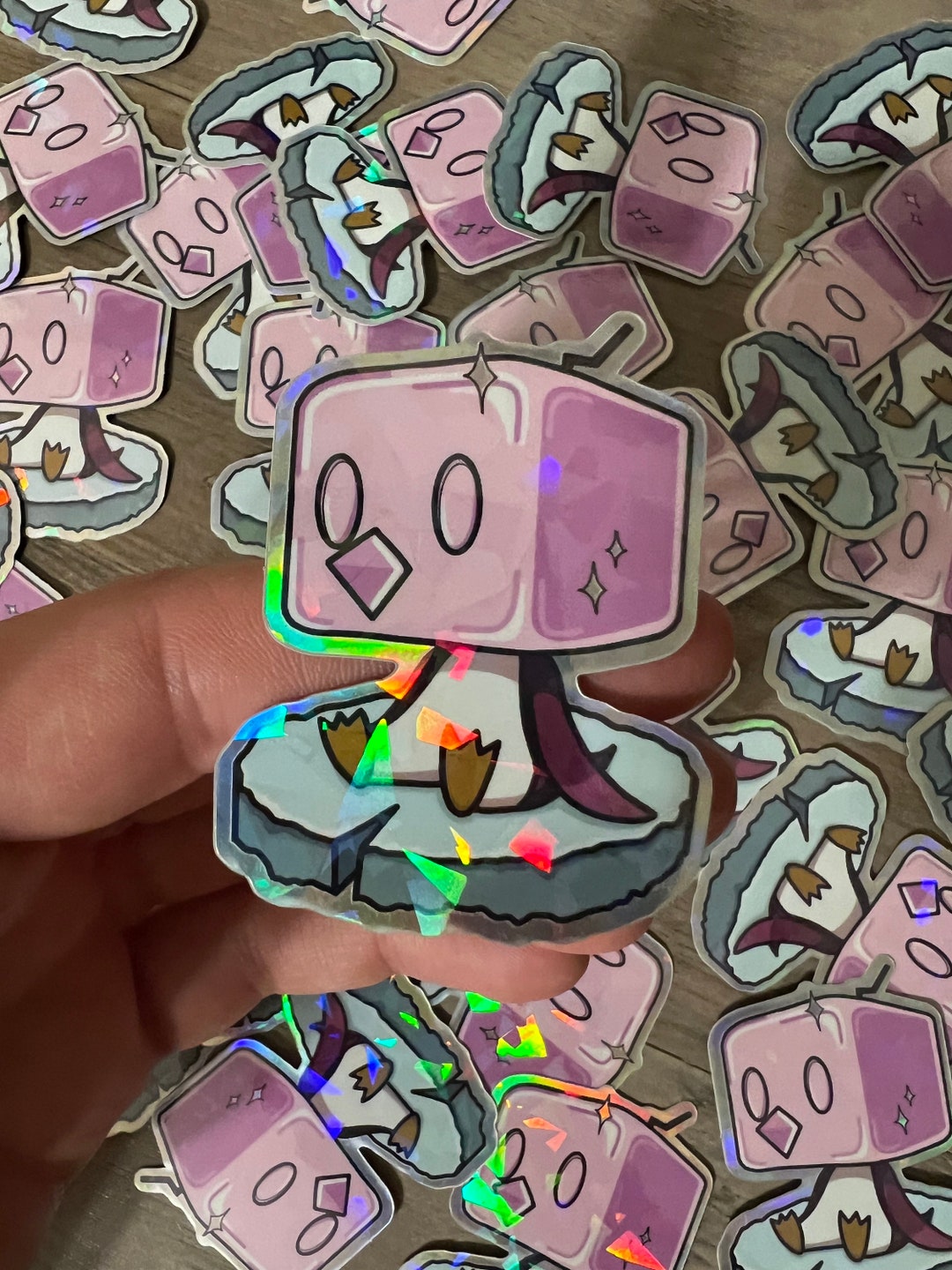 Shiny Eiscue Castaway Pokemon Vinyl Sticker - Etsy