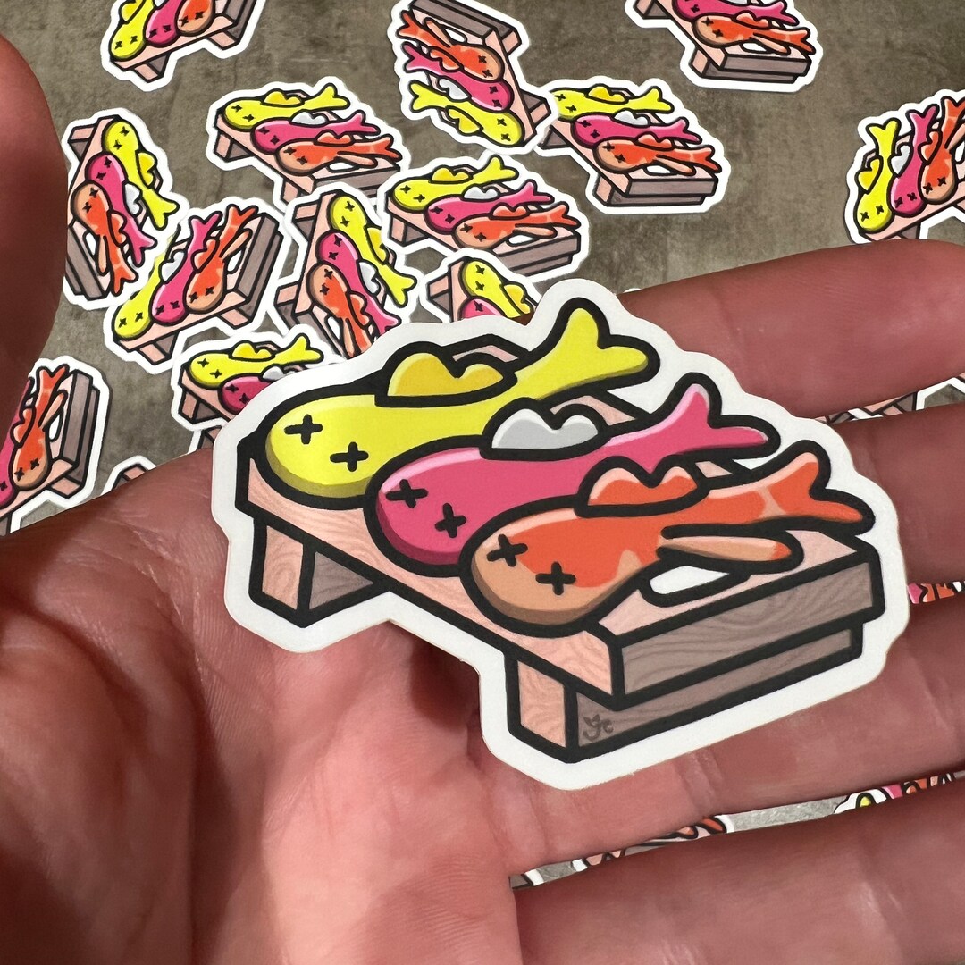 Order Up! - Tatsugiri/dondozo Pokemon Matte Vinyl Sticker - Etsy