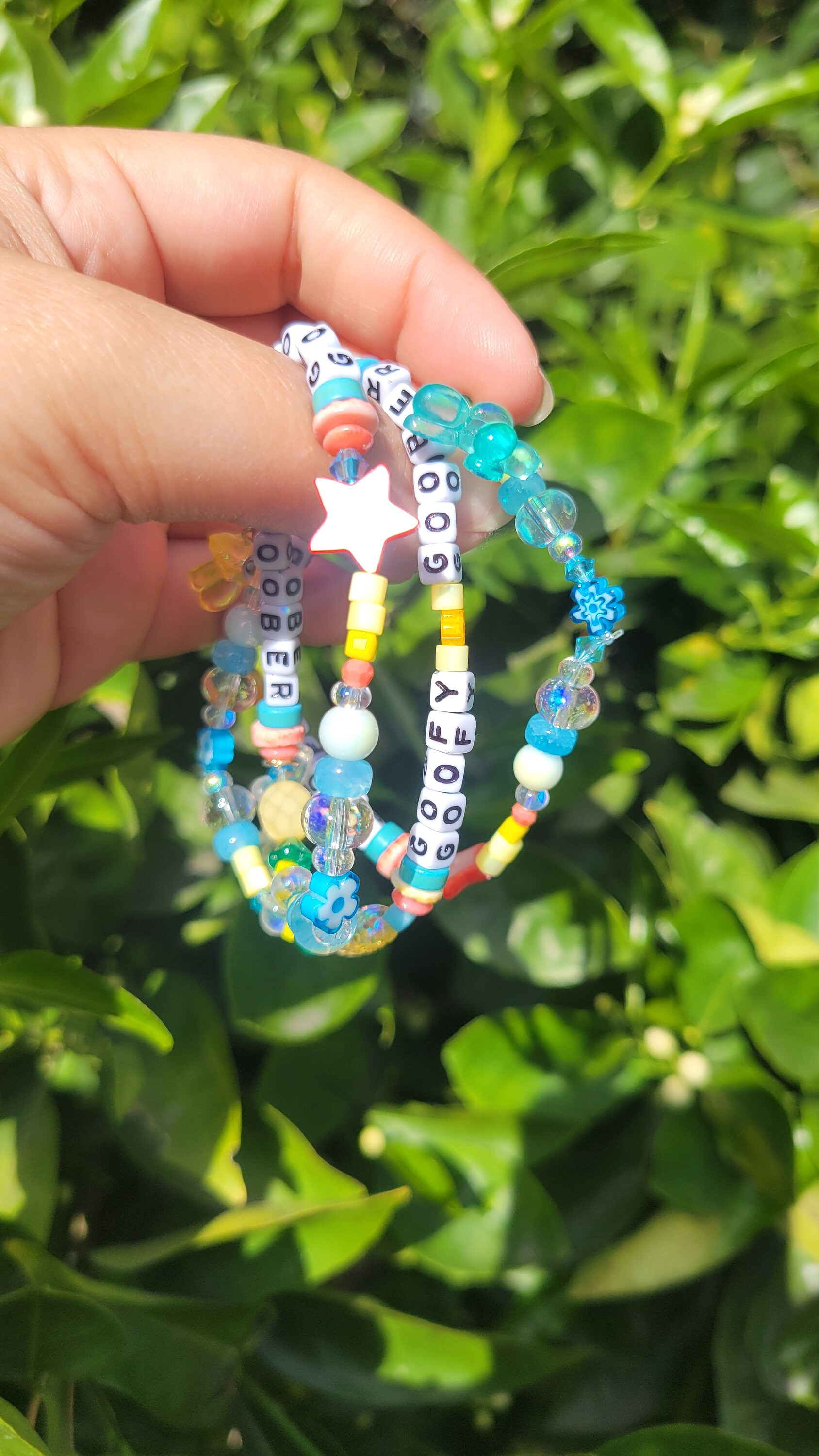 Goofy Goober Beaded Friendship Bracelet - Etsy