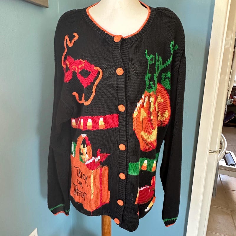 Halloween Sweaters - Etsy