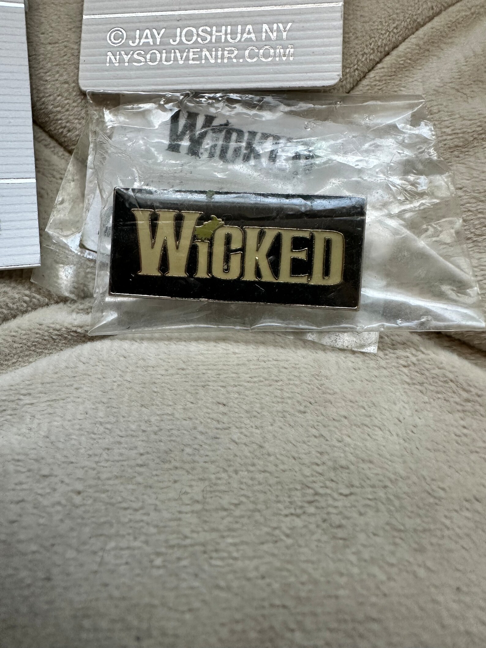 Three Broadway Pins Brooches Wicked Pin Broadway New York Big - Etsy