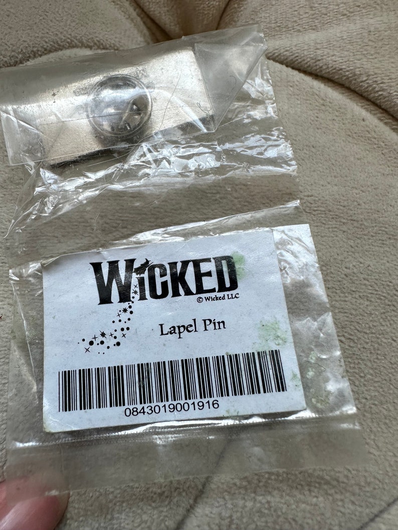 Three Broadway Pins Brooches Wicked Pin Broadway New York Big - Etsy